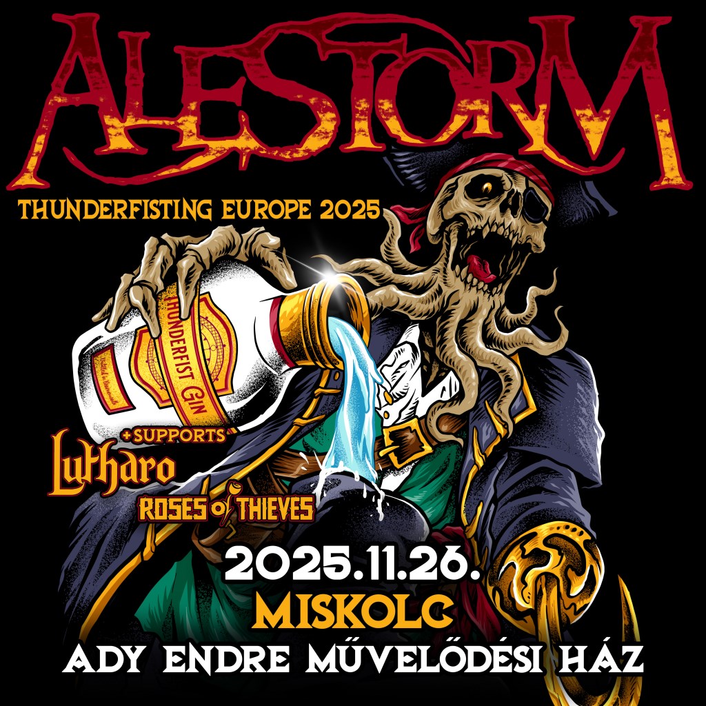 ALESTORM: novemberben Miskolcon!